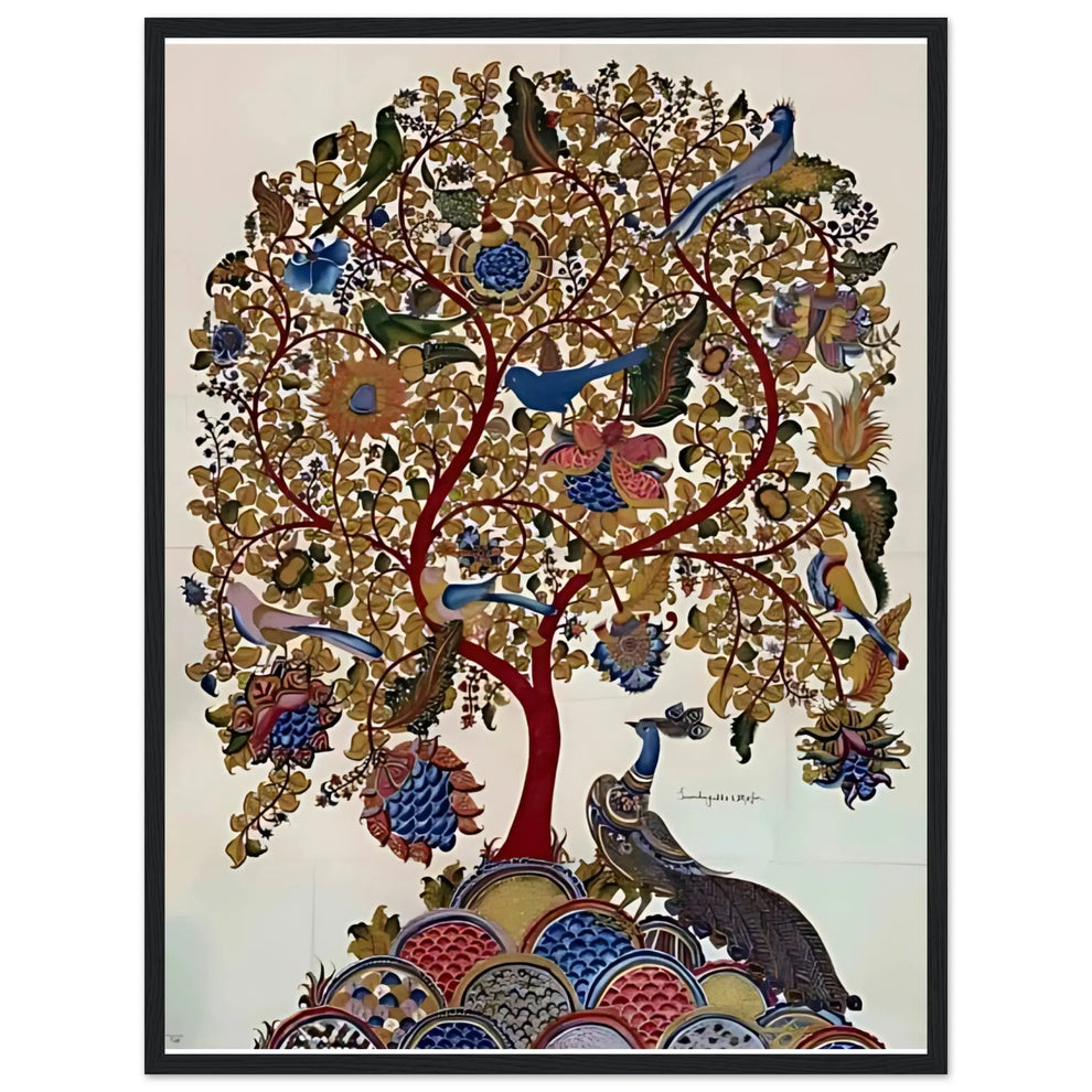 Kalamkari: The Tree of Life - Eco-friendly Print Material – Canvas Wiggle